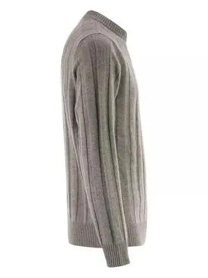 Peserico Ribbed Crew Neck Sweater