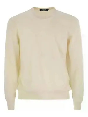 Fedeli Argentina Crew-neck Sweater - Neutrals