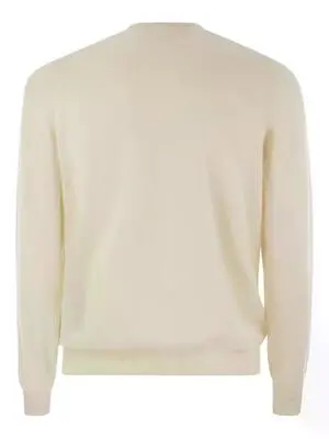 Fedeli Argentina Crew-neck Sweater - Neutrals