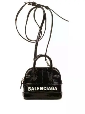 Balenciaga Croc Effect Mini Bags For Women