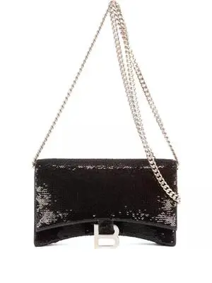 Balenciaga Sequinned Chain Shoulder Bag