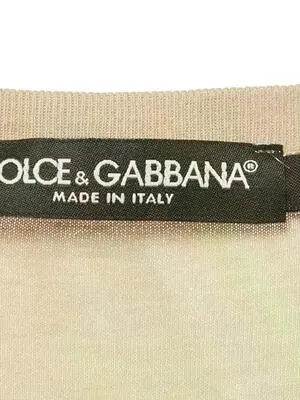 Dolce & Gabbana Logo-embroidered T-shirt