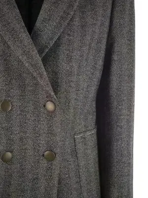 SAULINA Assunta Herringbone Blazer