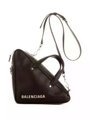 Balenciaga Triangle Leather Top Handle Bag