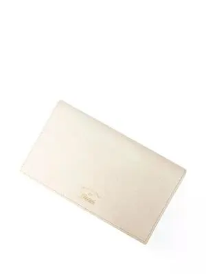 Women's White Leather Wallets