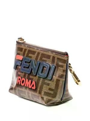 Fendi X Fila Logo Pouch