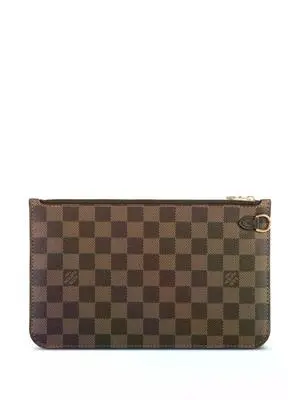 LOUIS VUITTON Checked Zip Pouch