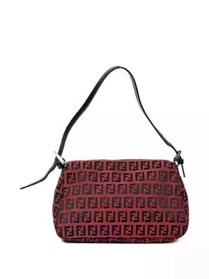 Fendi Ff-print Shoulder Bag