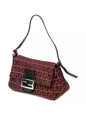 Fendi Ff-print Shoulder Bag