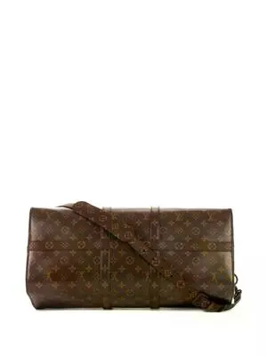 LOUIS VUITTON Nebula Keepall Bandouliere 50 Monogrammed Luggage - Brown