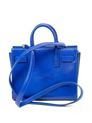 Saint Laurent Sac De Jour Satchel - Blue