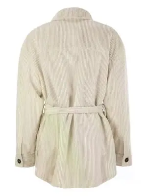 Brunello Cucinelli Corduroy Shirt - Neutrals