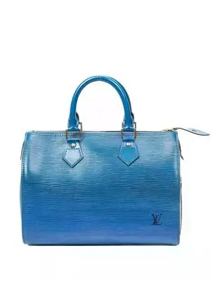 LOUIS VUITTON Speedy 25 Embossed-leather Tote