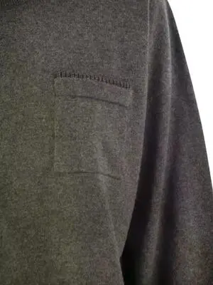 Brunello Cucinelli Pocket-embellished Sweater - Grey