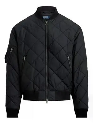 Polo Ralph Lauren Quilted Diamond-pattern Bomber Jacket