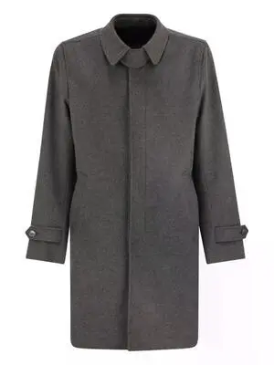 Herno Grey Coats For Men