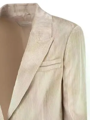 Peserico Textured Single-button Blazer