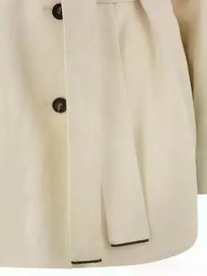 Brunello Cucinelli Buttoned-up Belted Jacket