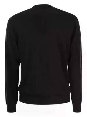 Fedeli Crew-neck Sweater - Black