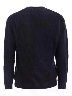 PT TORINO V-neck Sweater - Blue