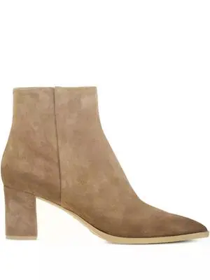 Santoni 65mm Suede Ankle Boots