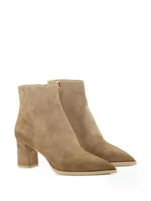 Santoni 65mm Suede Ankle Boots