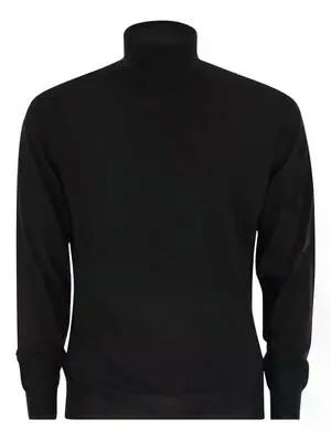 Fedeli Long-sleeve Sweater - Black