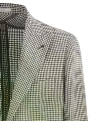 Tagliatore Montecarlo Peaked-lapel Patch-pocket Blazer