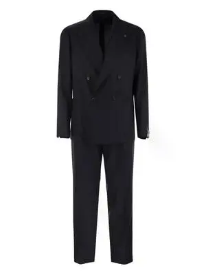 Tagliatore Double-breasted Patch-pocket Suit