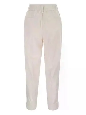 Peserico Pleated Cuffed-hem Trousers