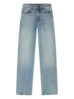 Hugo Contrast Stitching Jeans For Women