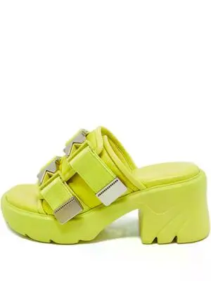 Bottega Veneta Platform Buckle Sandals