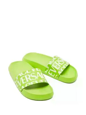 Versace Leather Slides