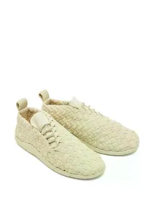 Bottega Veneta Intercciato Pattern Sneakers