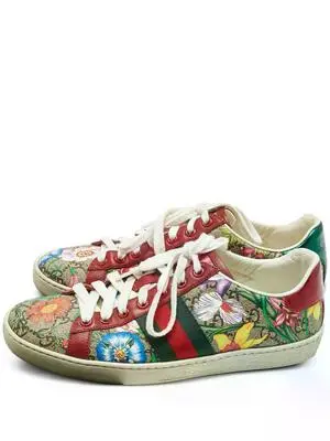 Gucci Floral Sneakers For Women