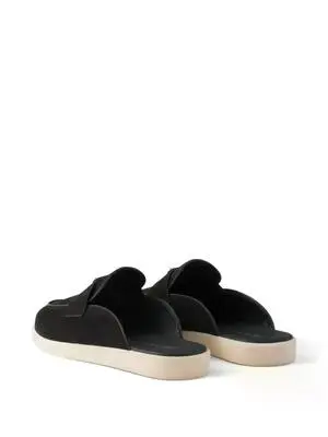 Prada Suede Mules