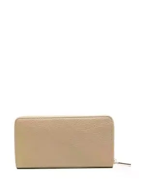 Liu Jo Logo-plaque Zip Wallet - Neutrals