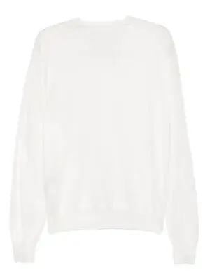 TOM FORD Long-sleeves Cotton T-shirt - White