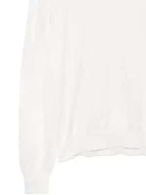 TOM FORD Long-sleeves Cotton T-shirt - White