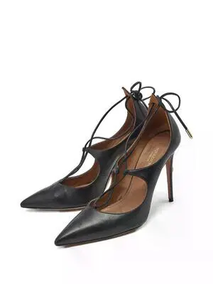 AQUAZZURA Christy Pointed-toe Heeled Pumps