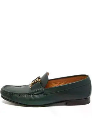 LOUIS VUITTON Montaigne Logo Loafer