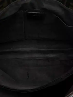 Fendi 2010-2025 Zucca Spalmati Flap Crossbody Bag