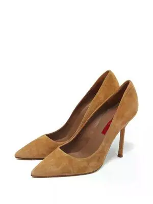 Carolina Herrera Suede Pointed-toe Pumps