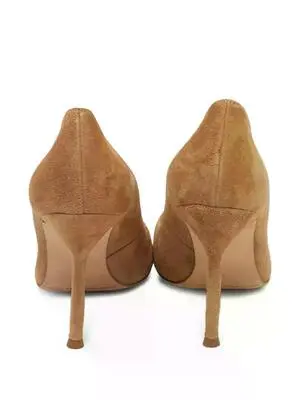 Carolina Herrera Suede Pointed-toe Pumps