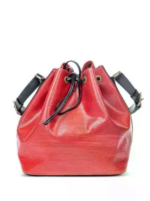 LOUIS VUITTON 1996 Noe Bicolor Pm Bucket Bag