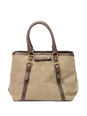 Prada Tote Bag With Bow Detail