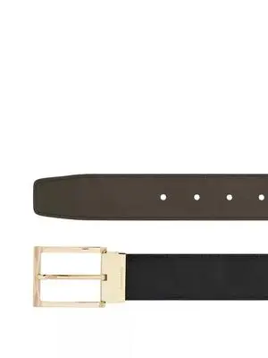 FERRAGAMO Reversible And Adjustable Rectangle-buckle Belt