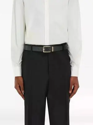 FERRAGAMO Reversible And Adjustable Rectangle-buckle Belt