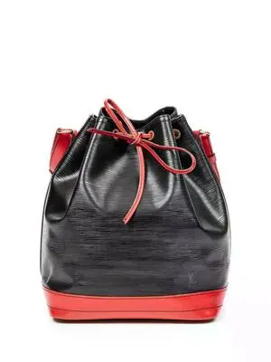 Women's Two-Tone Bucket Bags