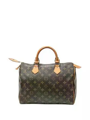 LOUIS VUITTON 2001 Speedy 30 Tote Bag